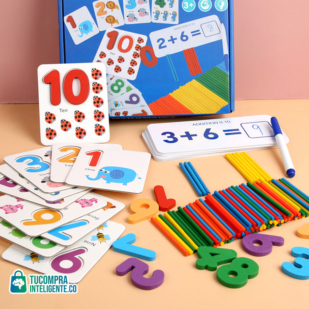 Juego Didáctico / Aprende Matemáticas e Ingles – tucomprainteligente24.7